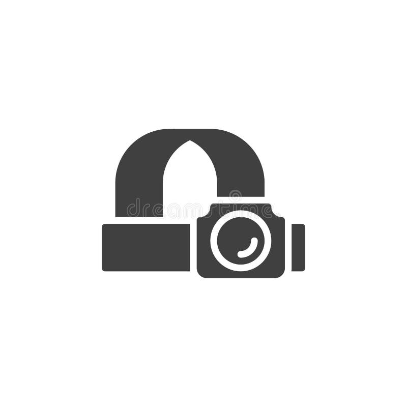 Headlamp, Flashlight Vector Icon Stock Vector - Illustration of light ...