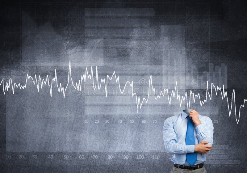 Headless Pensive Businessman Stock Image - Image of costume, light ...