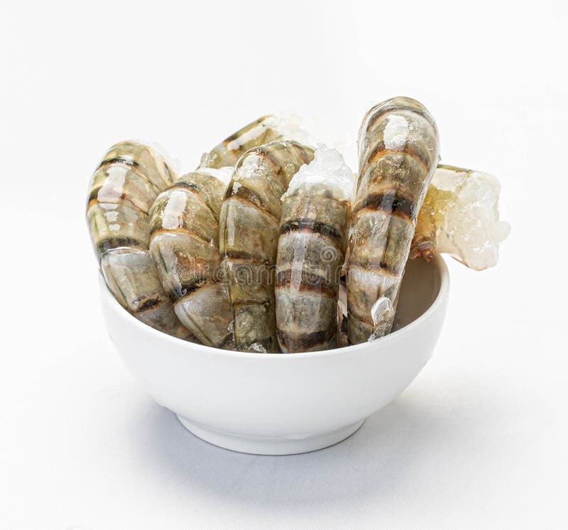 Raw headless shrimp stock photo. Image of background, crayfish - 5472520