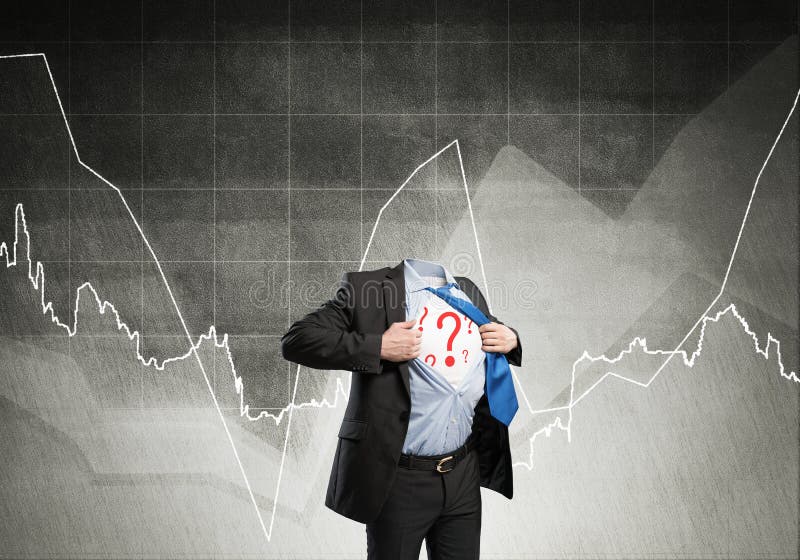 Headless super businessman stock photo. Image of professional - 80976532