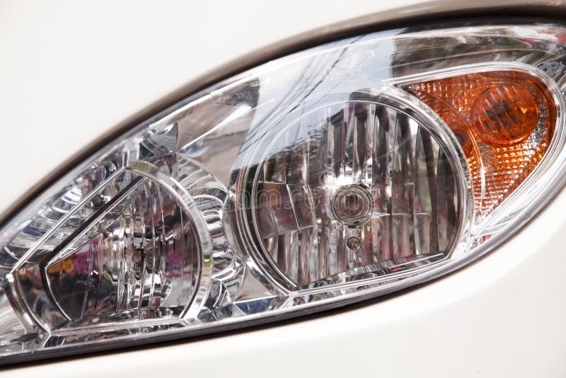 Car headlight stock photo. Image of auto, texture, transparent - 13737306
