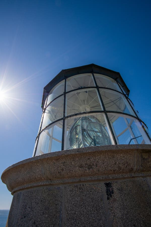 Headlight Lens of Lighthouse Stock Photo - Image of lens, design: 259883814