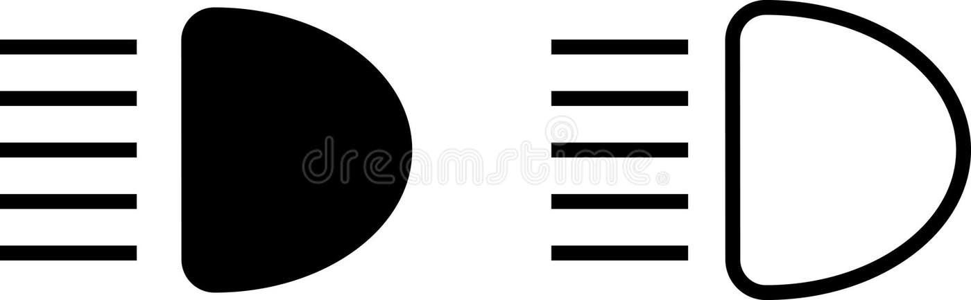 High Beam Indicator Stock Illustrations – 270 High Beam Indicator Stock ...