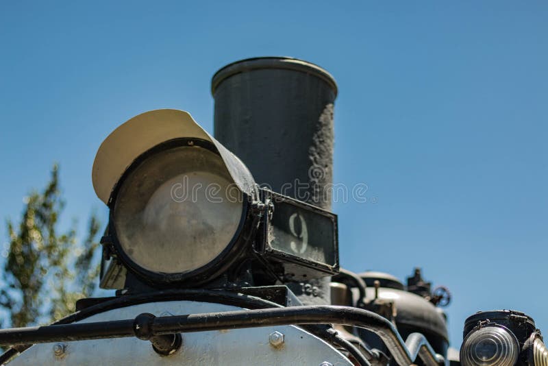 Old Train Light stock image. Image of iron, vehicle - 229273847