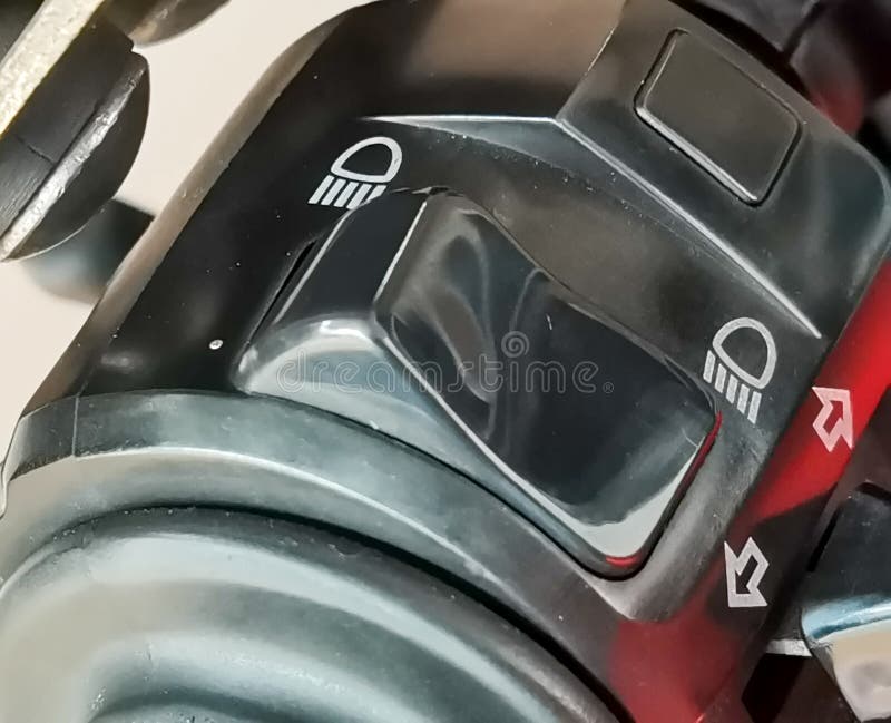 Headlight switch stock photo. Image of touch, power - 186475864