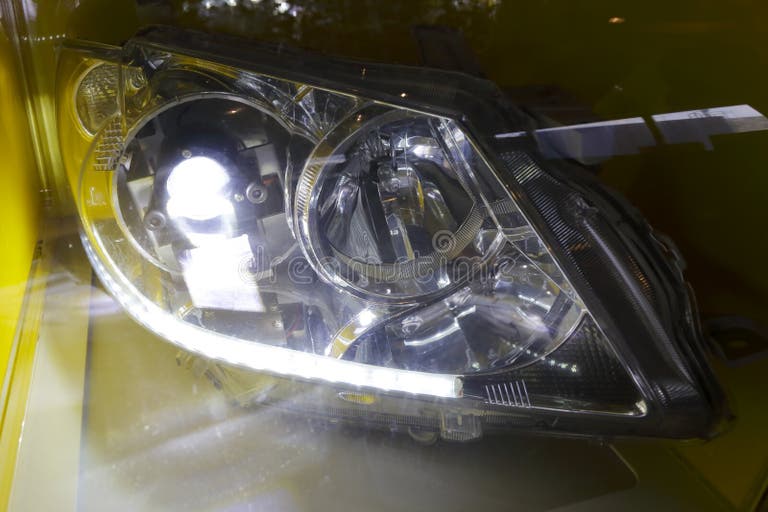 Headlights stock image. Image of mechanical, angular - 47278093