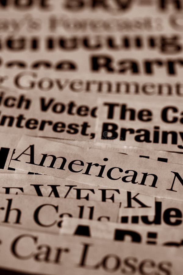Headlines stock photo. Image of headlines, letters, business - 7259210