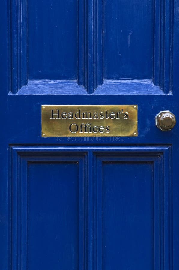 Headmaster s offices stock image. Image of office, college - 23238969