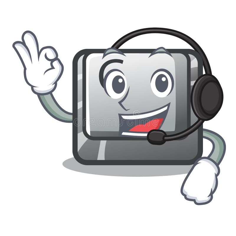 Computer Key Cartoon Stock Illustrations – 9,591 Computer Key Cartoon ...