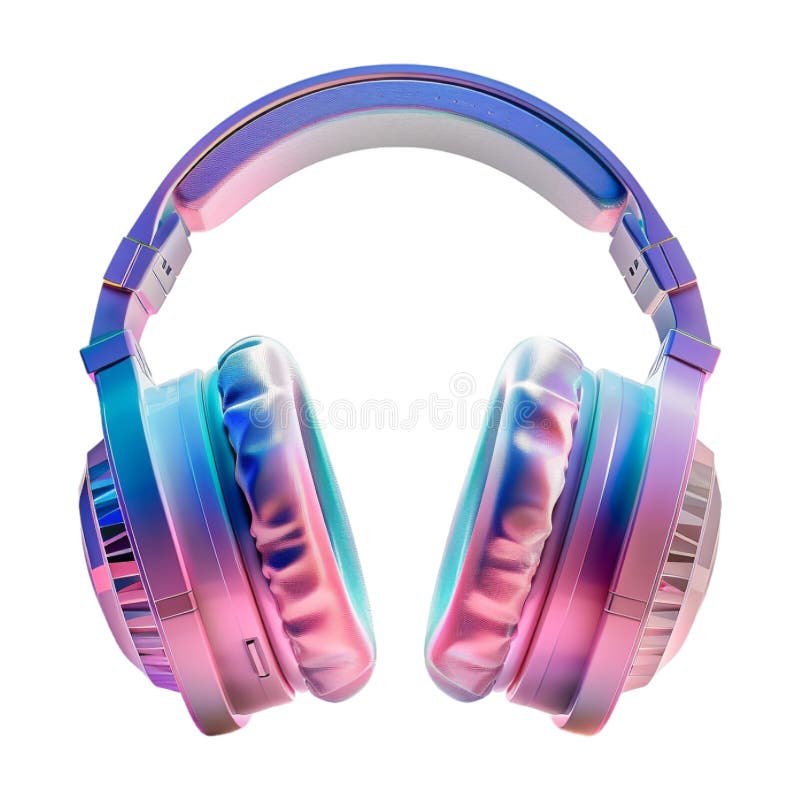 Headphone or Headset for Music on Transparent Background - Ai Generated ...