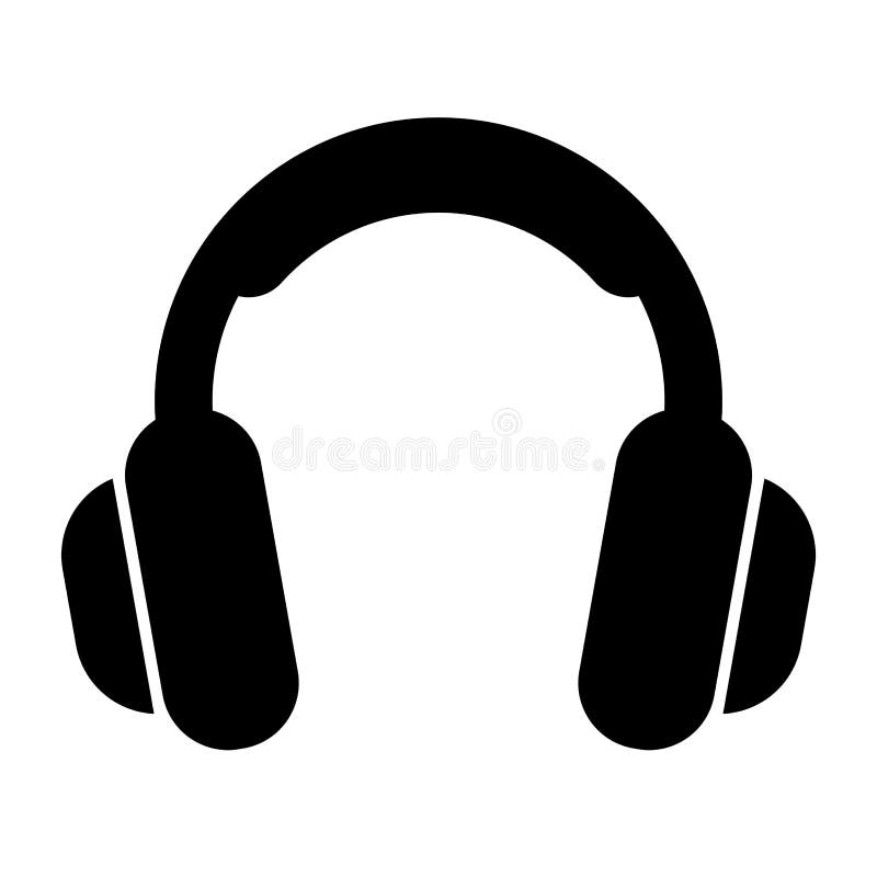 Headphone Icon Vector. Headset Icon Symbols Stock Vector - Illustration ...