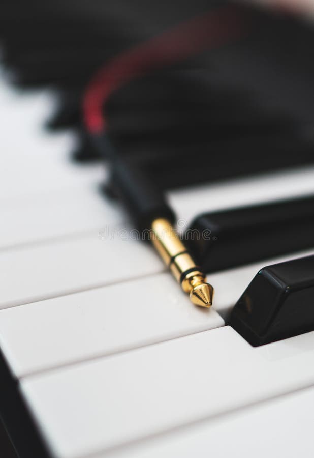 Headphone jack stock image. Image of white, stereo, technology - 203797917