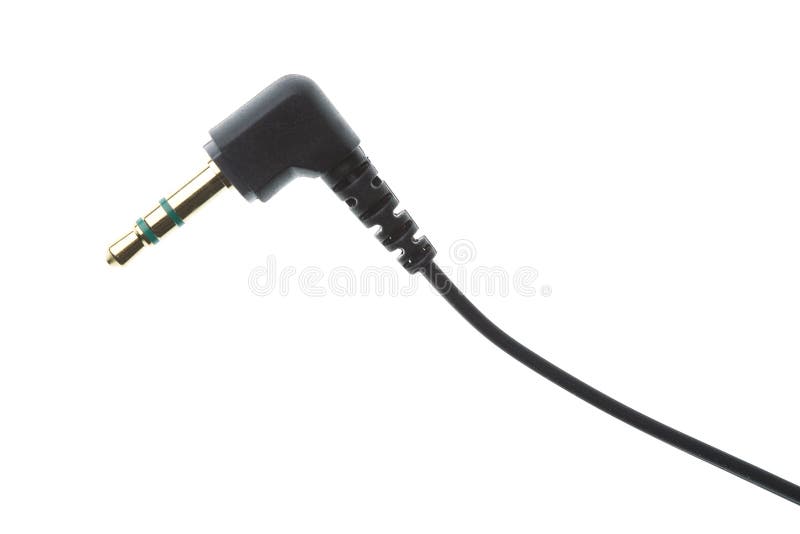 Headphone Plug stock image. Image of wire, headphone, plug - 5965875
