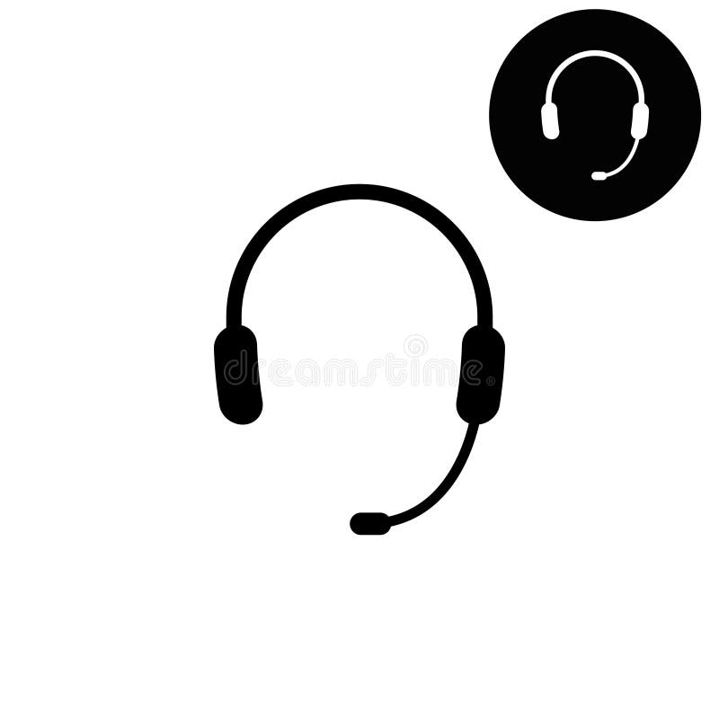 Headset Logos Stock Illustrations – 187 Headset Logos Stock ...