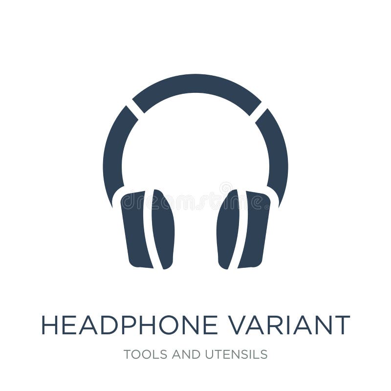 Headphone Variant Icon in Trendy Design Style. Headphone Variant Icon ...