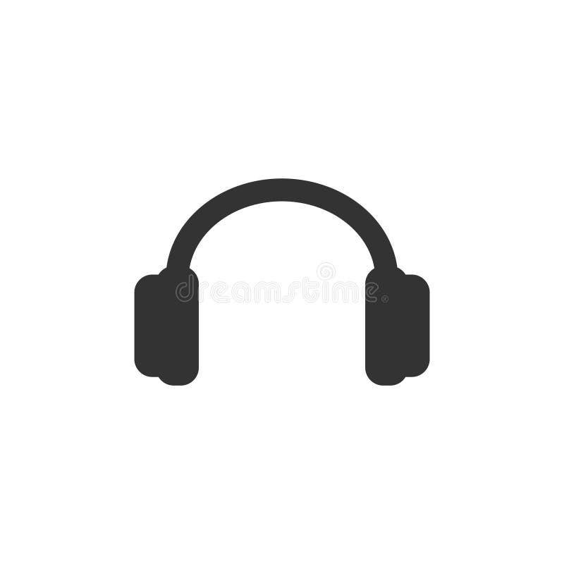 Headphone Vector Design Template Illustration Stock Vector ...