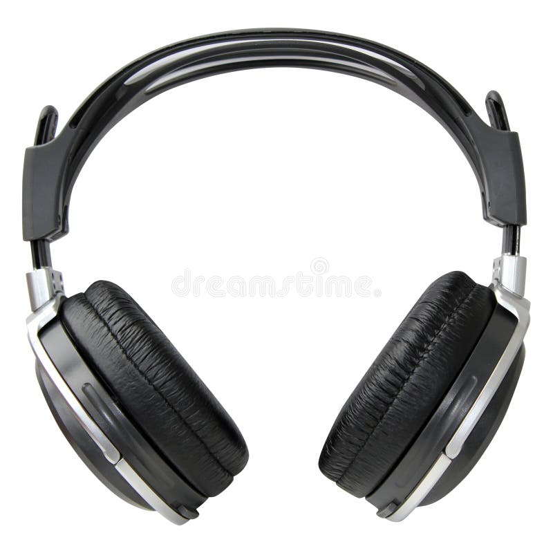 Headphones stock image. Image of audio, earphones, plug - 9908249