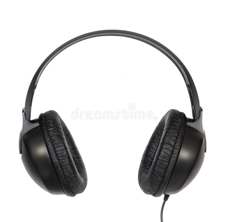 Headphones stock image. Image of audio, earphones, plug - 9908249