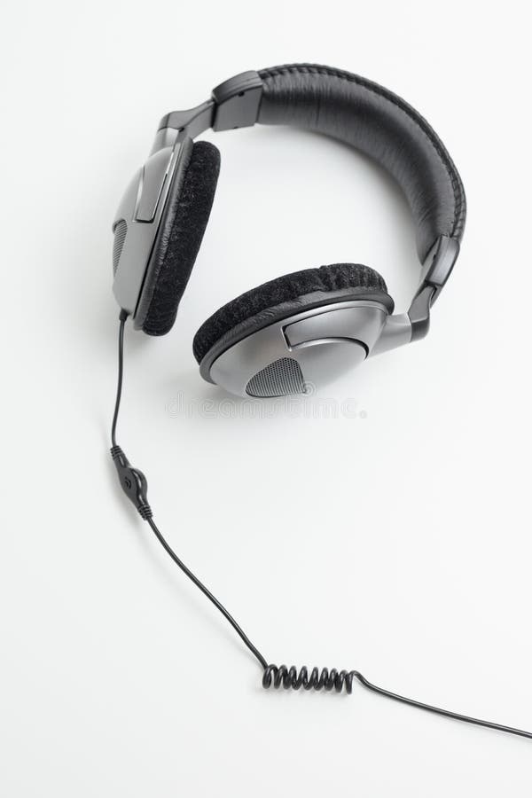 Headset stock image. Image of headphones, music, headphone - 12543777