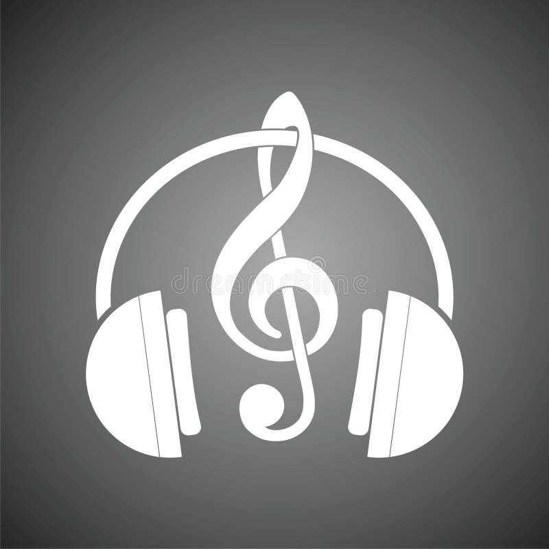 Headphone Treble Clef Stock Illustrations – 327 Headphone Treble Clef ...