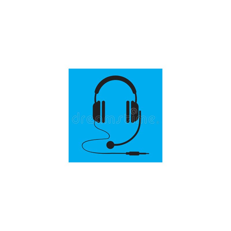 Headphones Vector Icon,call Center Icon Vector Illustration Design ...