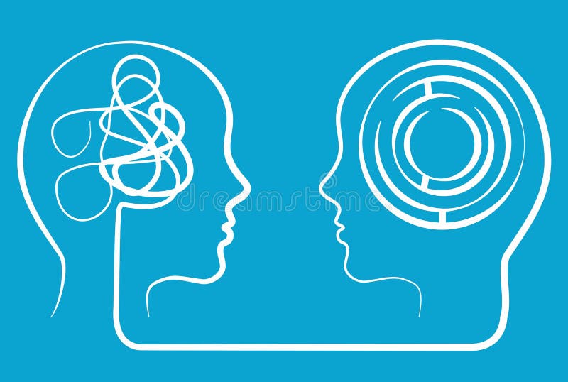 Heads icon image stock vector. Illustration of default - 112607122