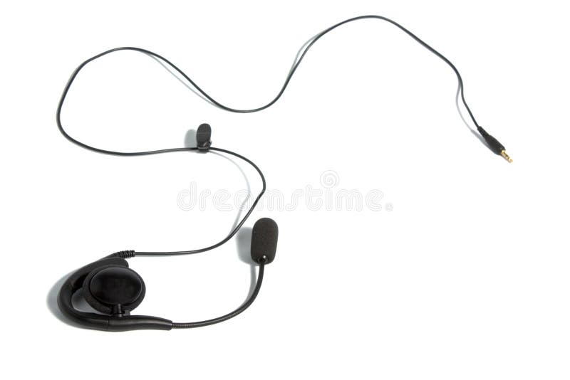 Headset (hands free) stock image. Image of communication - 2434343