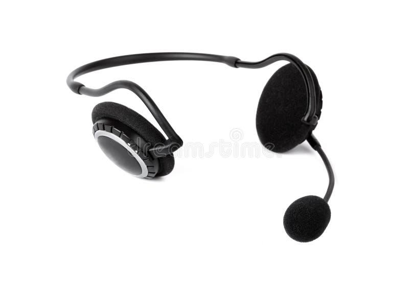 Headset stock image. Image of contact, communication - 26384377