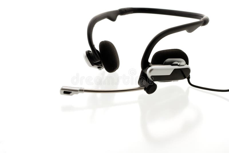 Headset stock image. Image of call, music, device, audio - 7900165