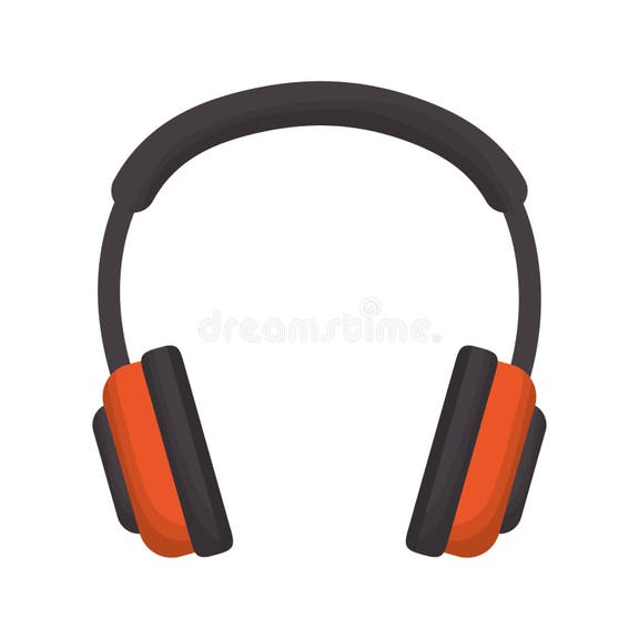 Headset audio device icon stock vector. Illustration of studio - 81127381