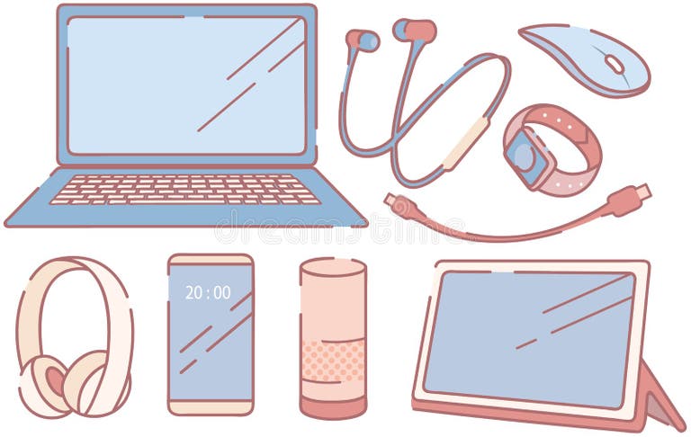 Input Output Devices Stock Illustrations – 459 Input Output Devices ...