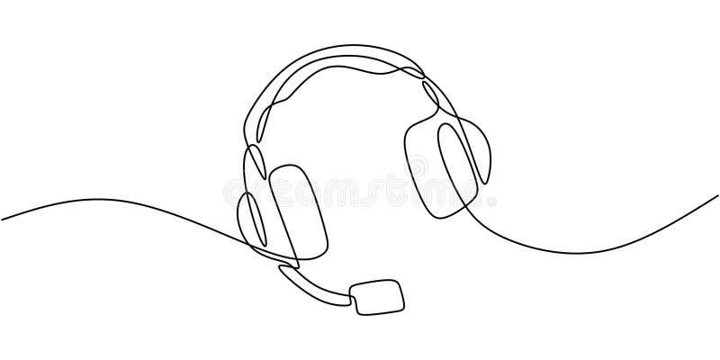 Continuous Line Drawing Communication Stock Illustrations – 6,486 ...