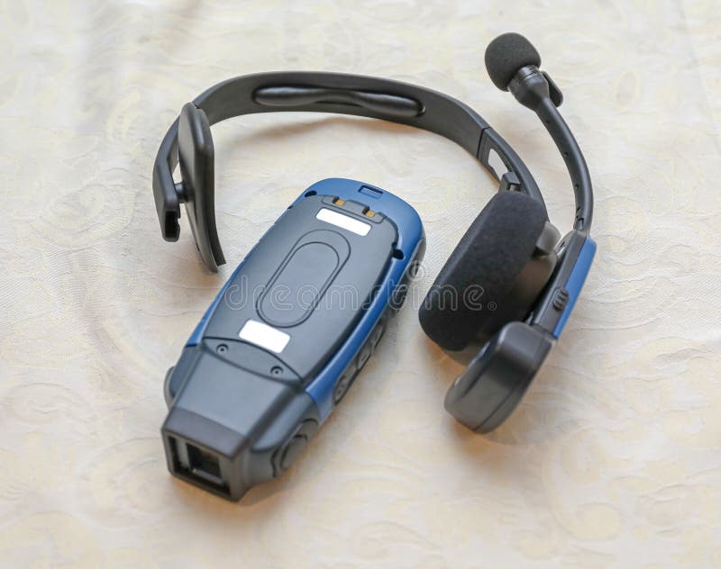 Headset Voice Collect stock image. Image of commercial - 151516195