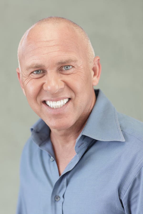 Headshot of a man smiling stock photo. Image of open - 17382344