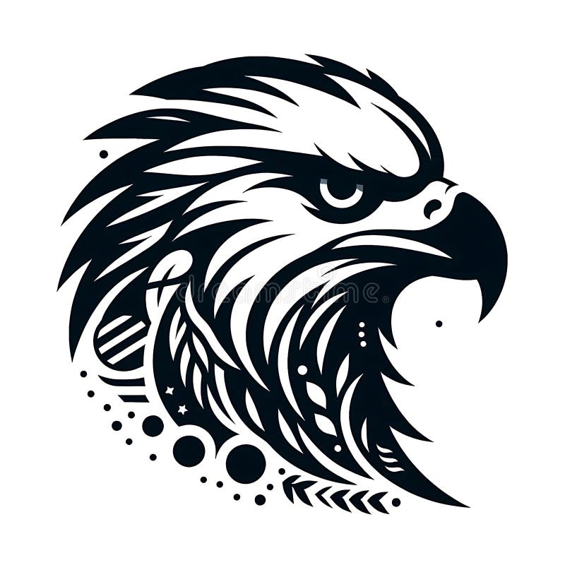 Headshot Silhouette Vector Style with White Background Stock ...