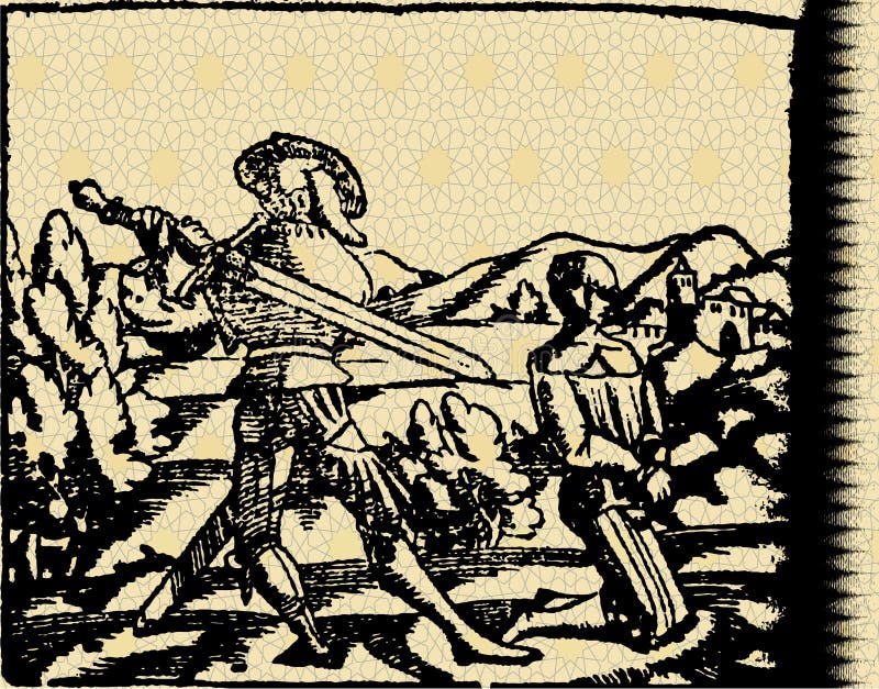 The headsman stock vector. Illustration of medieval, black - 9081641