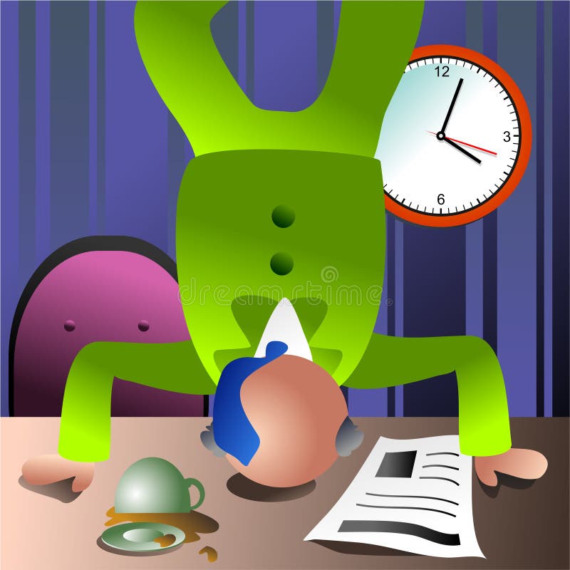 Headstand kid stock vector. Illustration of clip, people - 737847