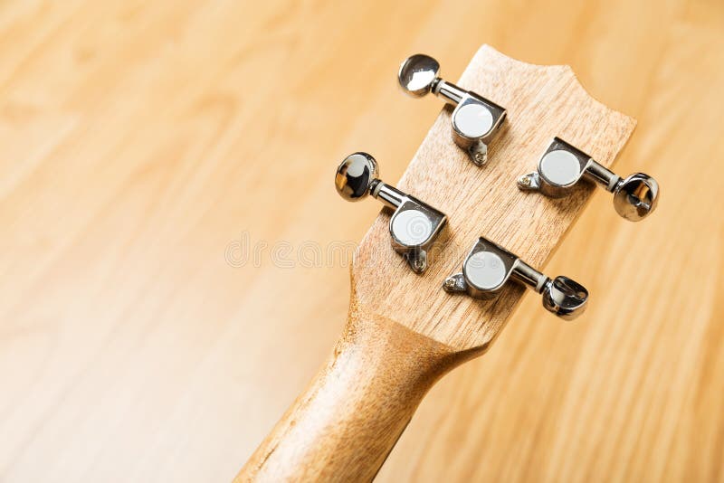 Headstock of Ukulele Hawaiian Guitar Stock Photo - Image of culture ...