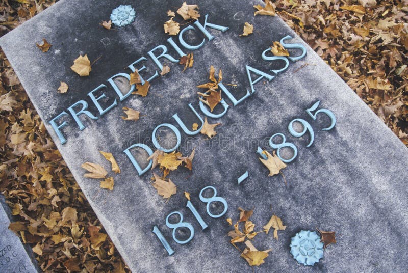 Headstone Grave Frederick Douglas Rochester New York Stock Photos ...