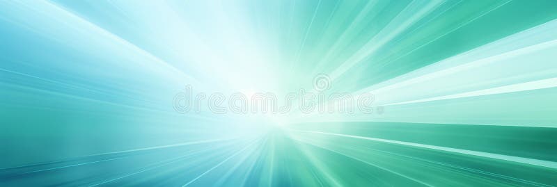 Healing Abstract Background, Soothing Green and Blue Rays, Nurturing ...