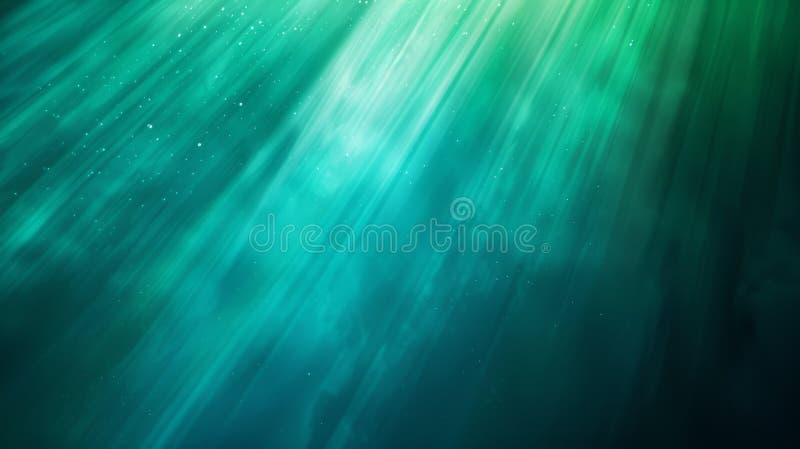 Healing Abstract Background, Soothing Green and Blue Rays, Nurturing ...