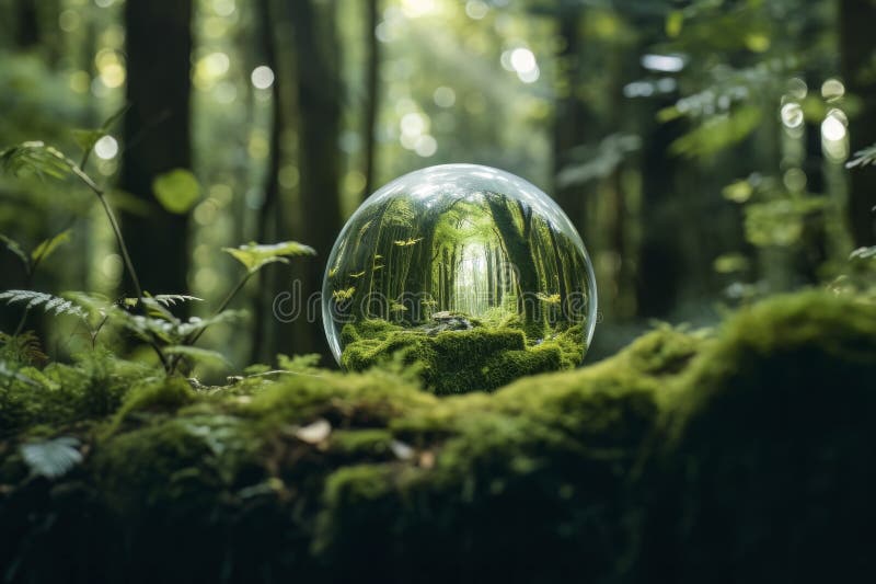 Healing Earth: Evocative Symbol of an Eco-Friendly Planet Stock ...