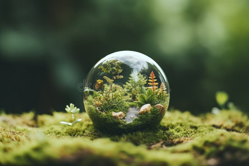 Healing Earth: Evocative Symbol of an Eco-Friendly Planet Stock ...