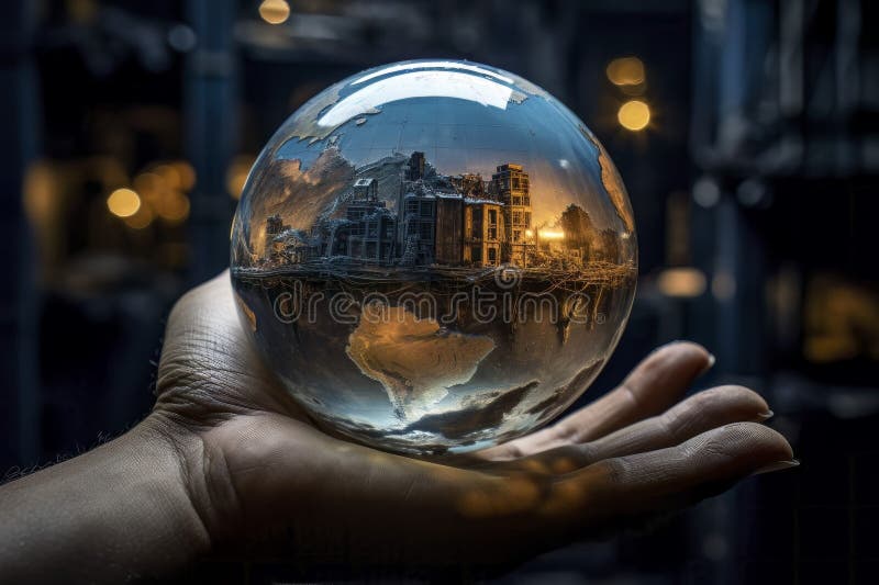 Healing Earth: Evocative Symbol of an Eco-Friendly Planet Stock ...