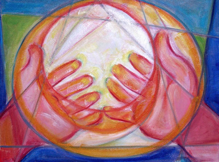 Healing Hands Drawing Stock Illustrations – 561 Healing Hands Drawing ...