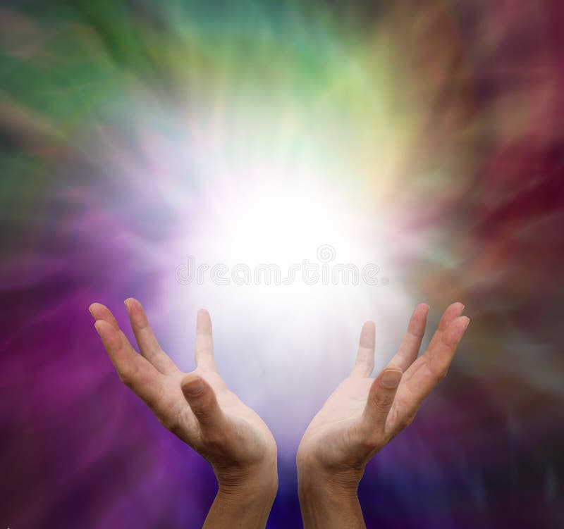 Healing hands and energy stock photo. Image of divine - 41136786