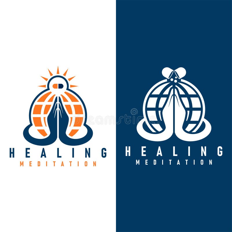 Healing logo design stock vector. Illustration of design - 247088891