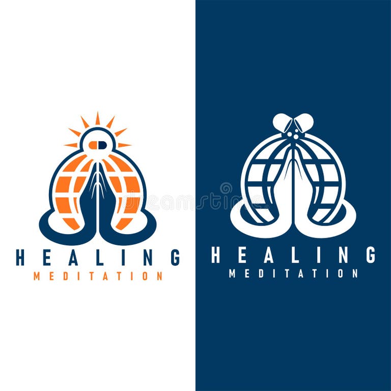 Healing logo design stock vector. Illustration of design - 247088891