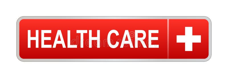 Health care button stock vector. Illustration of click - 178945047