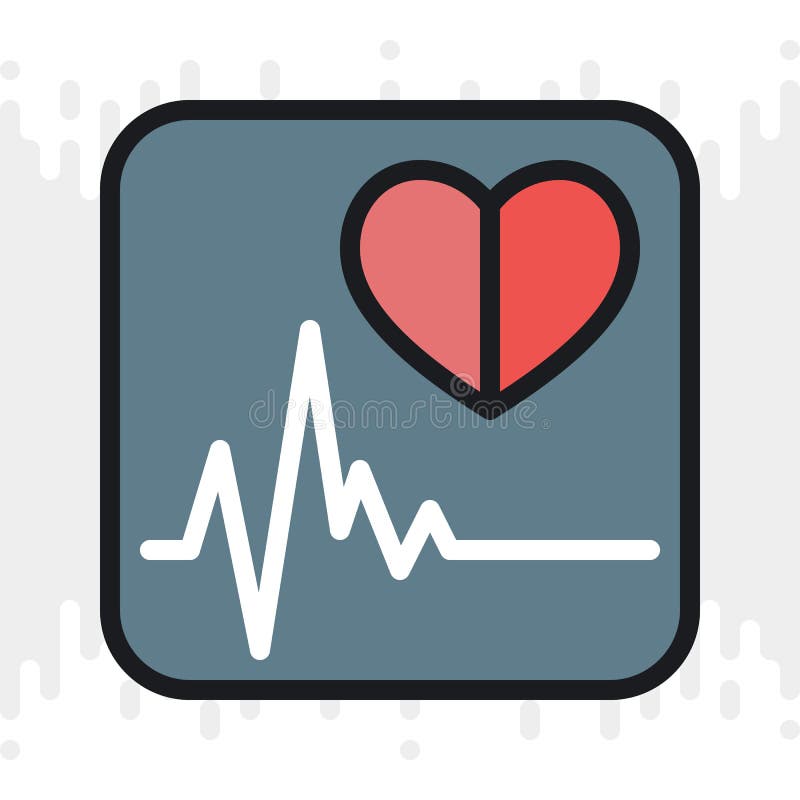 Health App Icon for Smartphone, Tablet, Laptop or Other Smart Device ...